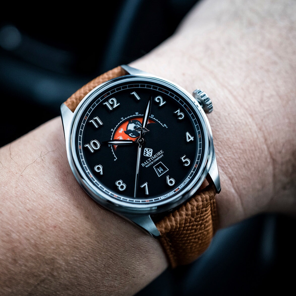 Natty Boh Moon - Black – Tsao Baltimore